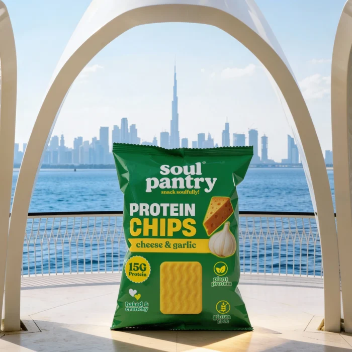 Cheese and Garlic Protein Chips | Chips Snack - Soul Pantry