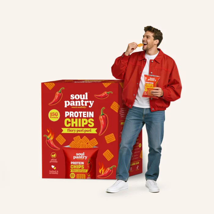 Fiery Peri Peri Protein Chips | Chilli Chips - Soul Pantry